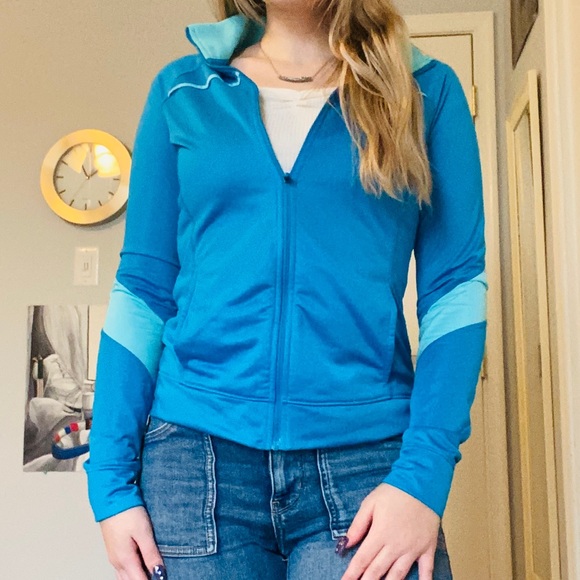 Moret Ultra | Jackets & Coats | Teal Moret Ultra Zip Up Track Jacket ...